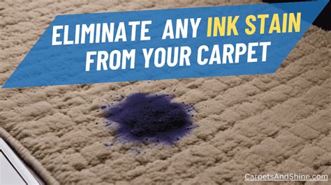 Remove Ink Stains From Carpet Quick Fix