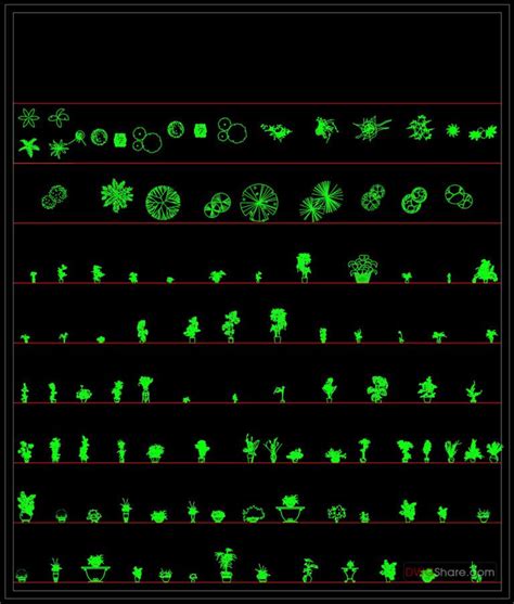 13 Accessories AutoCAD Blocks Free Download