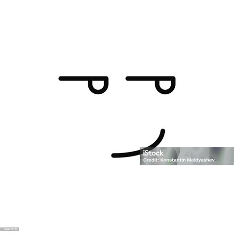 웃는 얼굴 아이콘 Ui 및 Ux 웹 사이트 또는 모바일 응용 프로그램에 대한 감정 아이콘의 간단한 얇은 라인 개요 벡터 의기양양