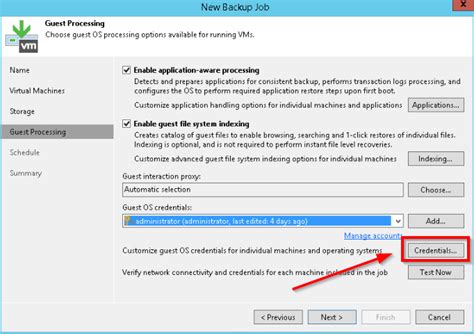 VM Backup With Application Aware Processing R D Forums