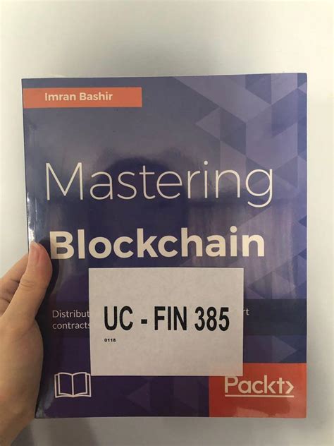 Mastering Blockchain Distributed Ledger Technology Decentralization