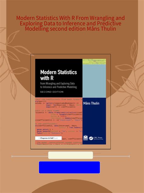 download modern statistics with r from wrangling and exploring data to