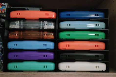 game gear 🎮 case look like videocassette 📼 r cults3d