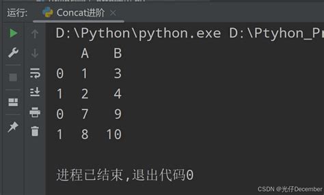 【python从入门到进阶】64、pandas如何实现数据的concat合并pandas Concat合并 Csdn博客