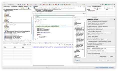 Mcuxpresso Often Wont Do Printf To Console In Hello World Example