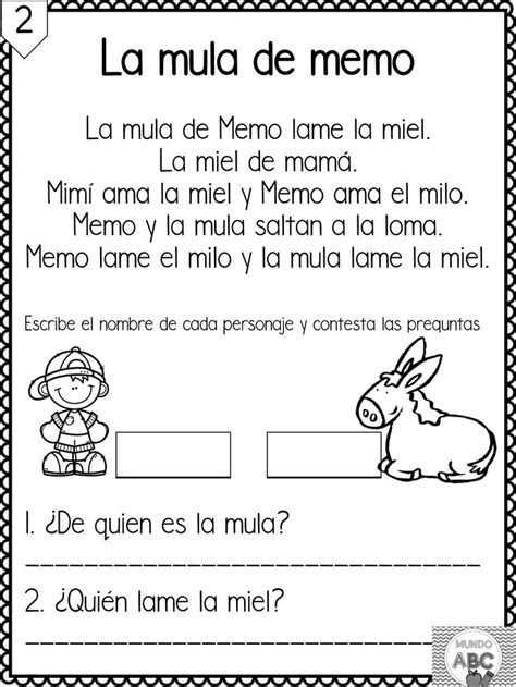 Lecturas De Comprension Lectura De Comprensión Comprensión Lectora