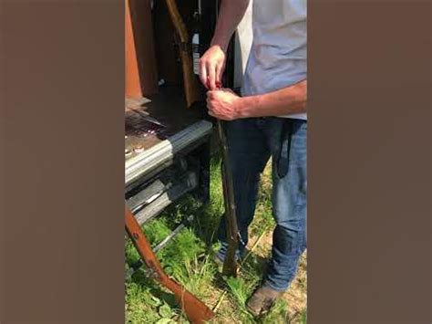 How to load a .54 cal. Muzzleloader - YouTube