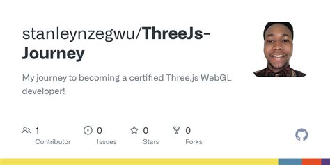 Github Stanleynzegwu Threejs Journey My Journey To Becoming A Certified Three Js Webgl Developer