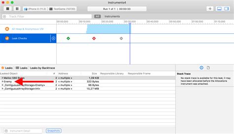 Swift Spritekit Not Deallocating All Used Memory Stack Overflow