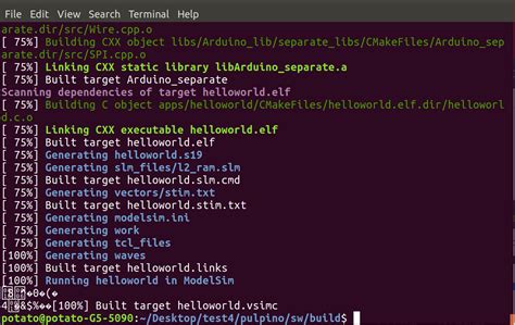something about make helloworld vsim · issue 382 · pulp platform