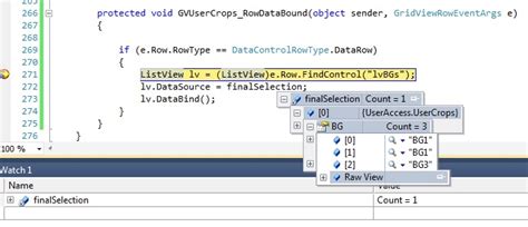 C ListView Representation Of List Inside A Gridview Stack Overflow