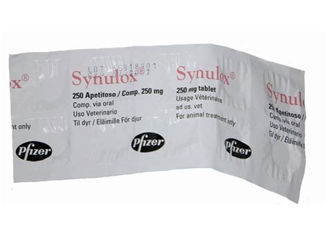 Synulox 250 mg 10 tablete: 50,60 RON - PetMart PetShop