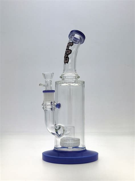 Tag 12 Bent Neck Super Slit Matrix Diffuser 75x5mm 18mm Female Thick Ass Glass Wholesale