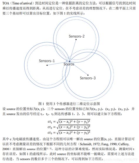 toa定位算法的关系与泰勒级数法的原理 toa taylor csdn博客