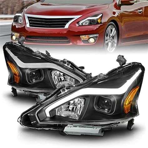 Amerilite For 2013 2015 Nissan Altima 4 Door Sedan Led Tube Black