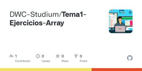 GitHub DWC Studium Tema Ejercicios Array