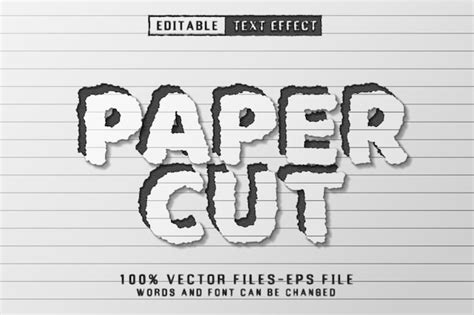Paper Texture Text Effect Vectors And Illustrations For Free Download Freepik