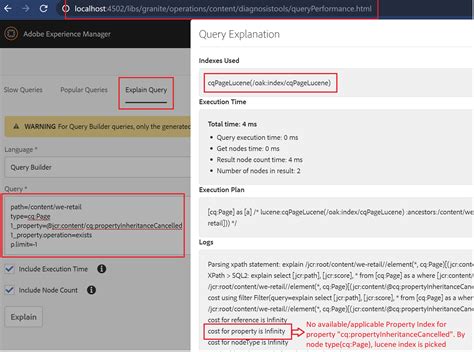 Property Index In Aem Index Properties And Steps To Create Custom Index