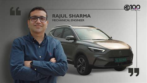 Rajul Sharma's exploration into EVs with MG ZS EV | Morris Garages India posted on the topic ...