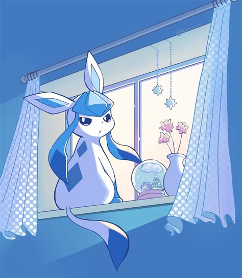 Glaceon Pokemon Drawn By Komanychi Danbooru