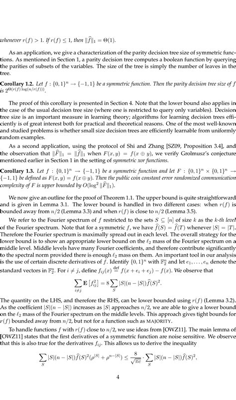 Spectral Norm Of Symmetric Functions Anıl Ada Panda Notes