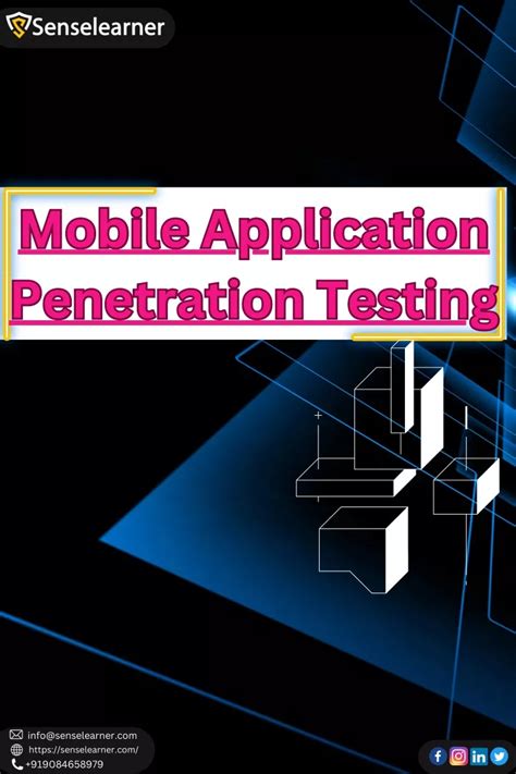 Ppt Mobile Application Penetration Testing Service In India Senselearner Powerpoint