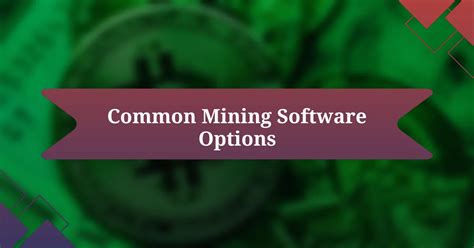 How I Optimized My Mining Software • My How I Optimized My Mining Software • My