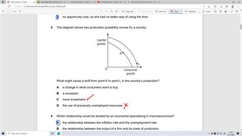 Can Someone Explain Why D Is Considered False 0455 Econ Rigcse