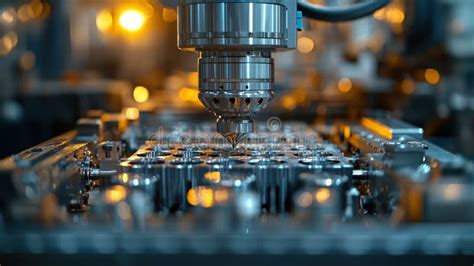 CNC Laser Cutting Of Metal Is A Modern Industrial Technology For Manufacturing Industrial Parts