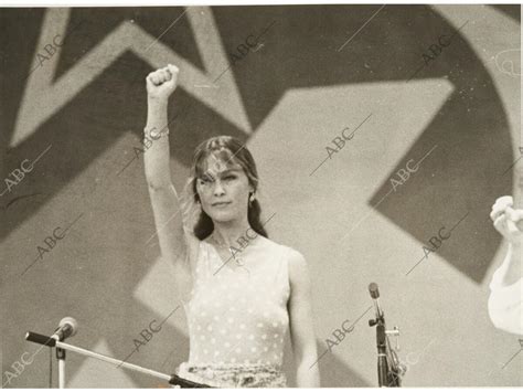 Pepa Flores En La Fiesta Del Partido Comunista De Ignacio Gallego