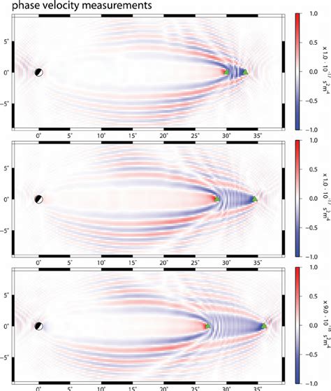 Horizontal Sections Through Shear Velocity Sensitivity Kernels At 100