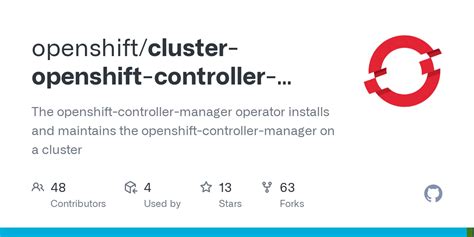 Github Openshiftcluster Openshift Controller Manager Operator The