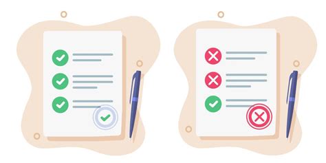 Pass Fail Icon Vector Images Over 660