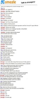 SSomeale Talk To Strangers You Re Now Chatting With A Random Stranger Say Hi You Hey