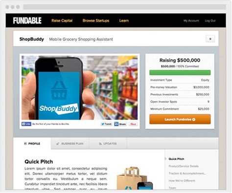 Startup Crowdfunding Need Startup Funding Use Fundable Fundable