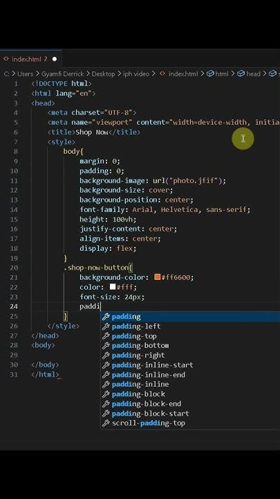 How To Create A Stylish Shop Now Button In Html And Css Lugcode Html