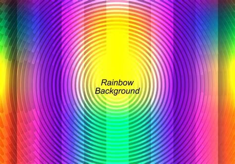 무료 벡터 화려한 무지개 배경 Eps Uidownload