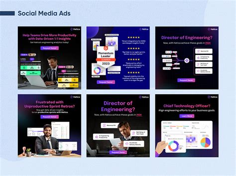 social media ad design for hatica by growthspree on dribbble