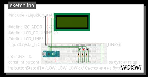Lcd Menu Wokwi Esp32 Stm32 Arduino Simulator