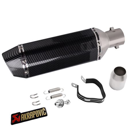 ปลายท่อ ปลายท่อแต่ง Akrapovic ปลายท่อ2นิ้ว ท่อแต่ง ท่อ ปลายท่อ ปลายท่อสูตร ท่อไอเสียสแตนเลสท่อ
