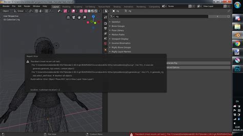 Help Rigify Animation And Rigging Blender Artists Community