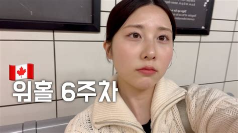 영어 못하는 캐나다 워홀러의 일상🇨🇦 먹고 일하고 먹고 일하고 6주차 Vlog 규베 초밥뷔페스프링스시 원더랜드
