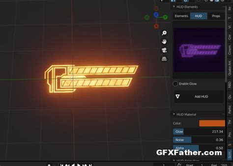 Scifi Hud Blender Addon V1 4 Gfxfather