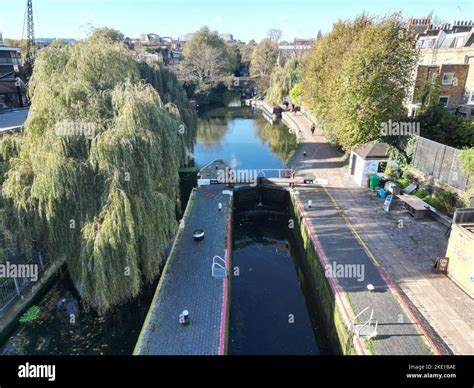 London Waterways Aerial Banque De Photographies Et Dimages à Haute