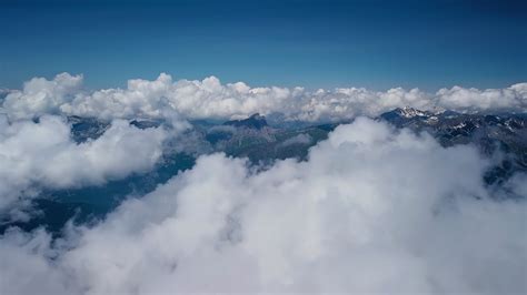 Passing Through Clouds Stock Video Footage For Free Download