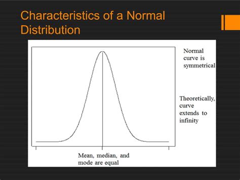 Features Of Gaussian Distribution Curve Pptx Geography Science