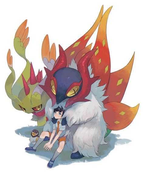 Florian Flutter Mane Slither Wing And Wattrel Pokemon And 1 More