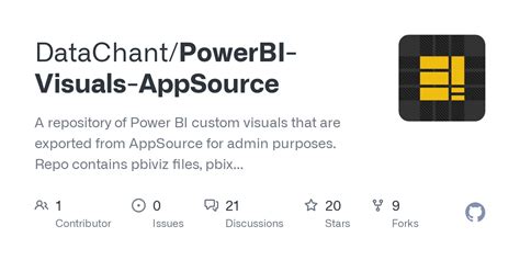 Datachant Powerbi Visuals Appsource Discussions Github