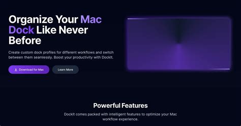 DockIt Organize Your Mac Dock