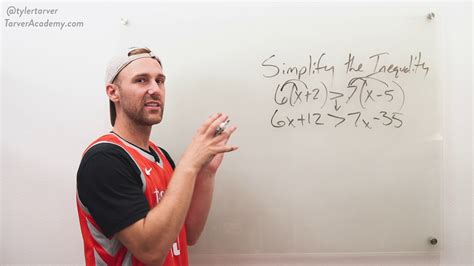 Simplifying Inequalities Youtube